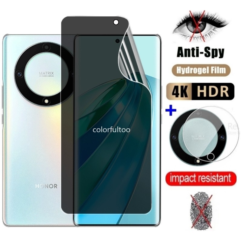 2in1 Anti Peek Privacy Hydrogel Film For Honor X9c X9a X9b X8b X7b X6a ...