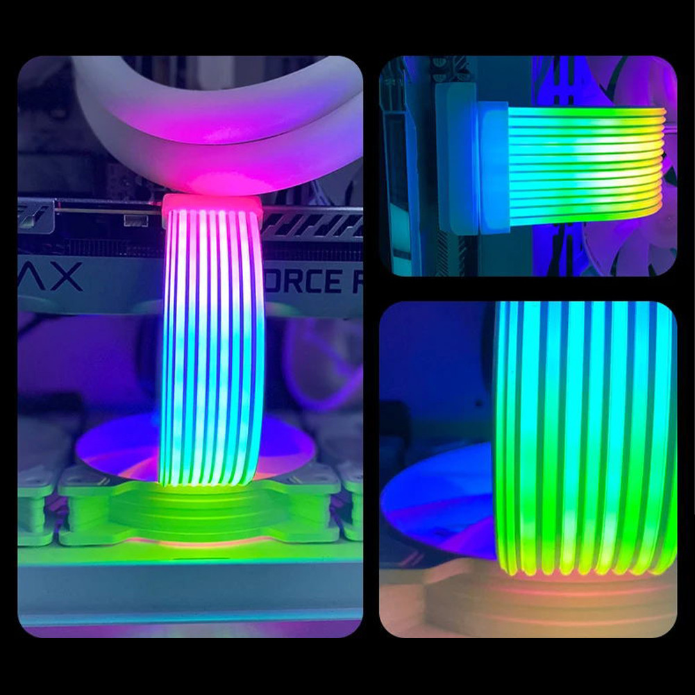 5V 3Pin ARGB Sync PC Cables 8Pin 24Pin PSU RGB Cable Extensions LED ...