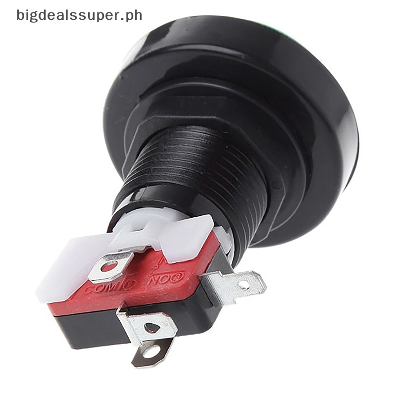 Pro 1pcs 45mm Push Button Arcade Button Led Micro Switch 12V Power Button Switch Set Green ...