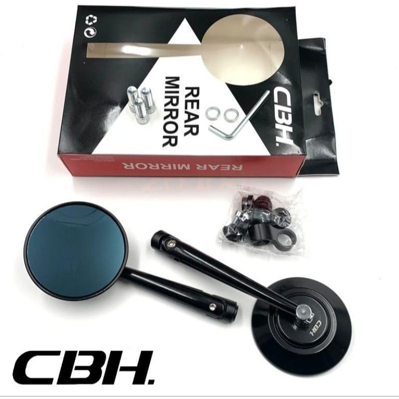 XSR 155 SCOOPY FINO UNIVERSAL MOTORCYCLE BLACK IRON ROUND MIRROR ...