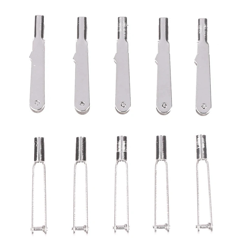10PCS M2/M3 Metal Iron Clevis Chuck Pull Rod Connector Clamp Horn Alloy ...
