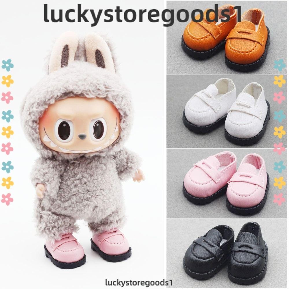 LUCKYSTOREGOODS Labubu Shoes, Hand-made 3.8*2.3cm Cloth Shoes ...