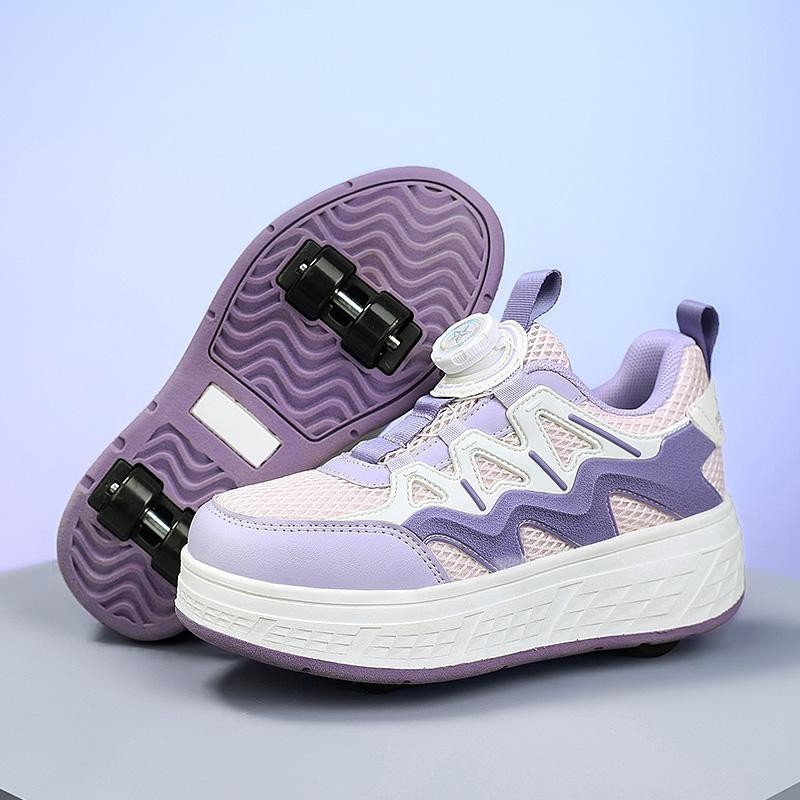 Four-wheeled Roller Shoes Wheel Shoes Boy Women Kids Adult Outdoor ...
