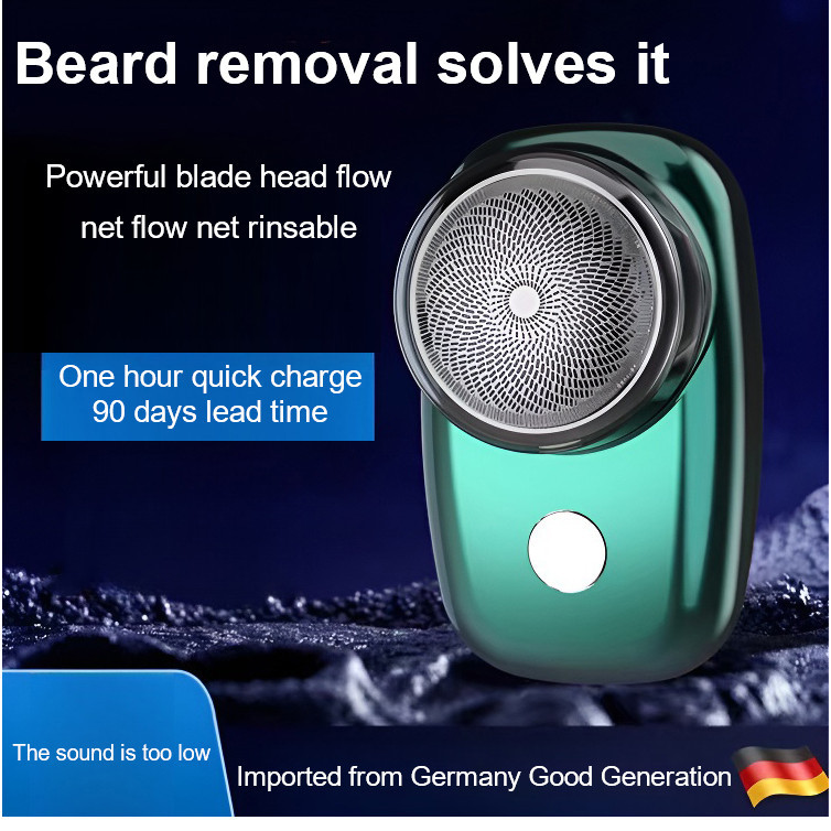 Men's fully automatic smart rechargeable razor washable razor beard ...