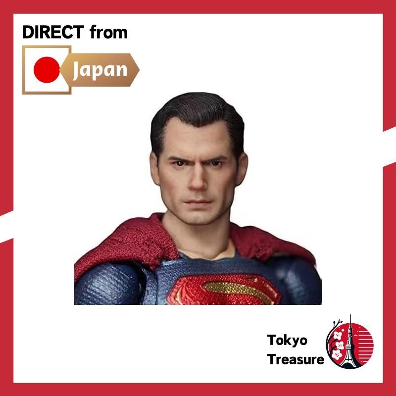 Flashback Studio 1/12 Scale Action Figure SHF MAFEX Mafex Superman ...
