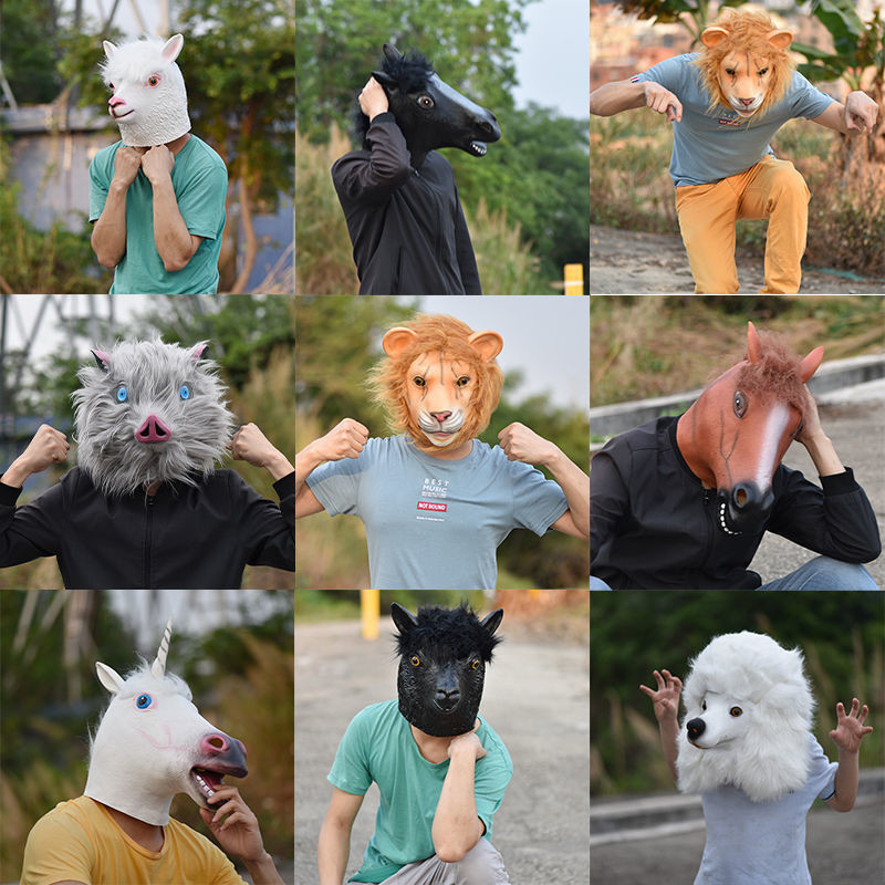 Mao Mao Lion Black Horse Yellow Horse Alpaca Unicorn Ishisuke Animal ...