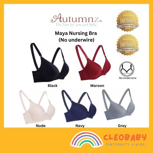 Autumnz - Maya Nursing Bra (No underwire) | Shopee Philippines