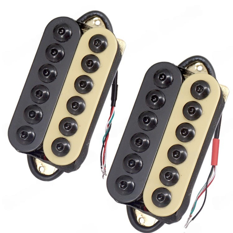 Black and Yellow Zebra Large Magnetic Column Double Block Duplex ...