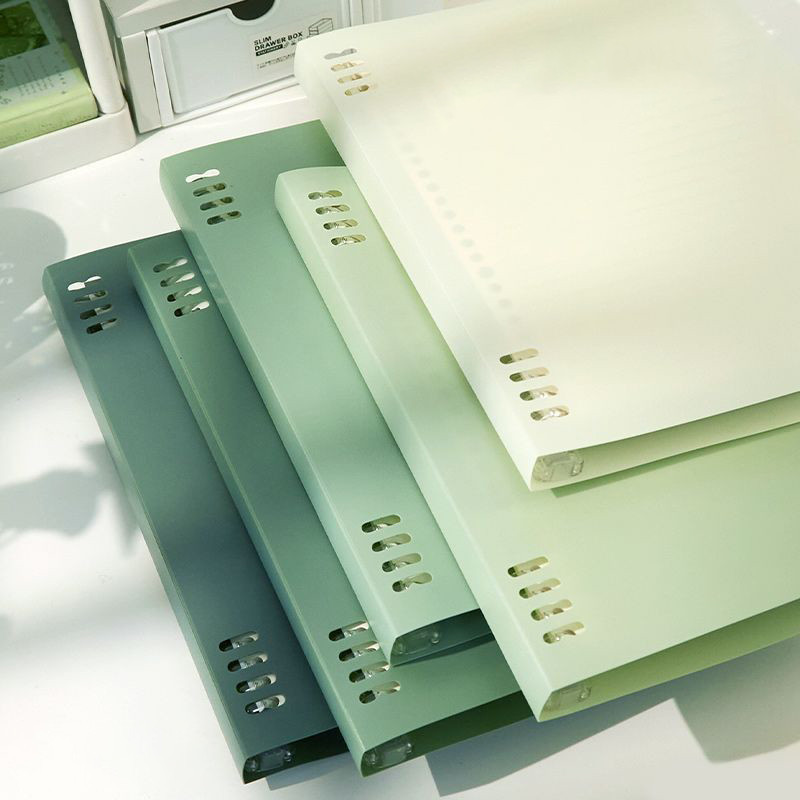 Minimalist Gradient Set Notebook Pull-out Loose Leaf Book Cover B5 ...