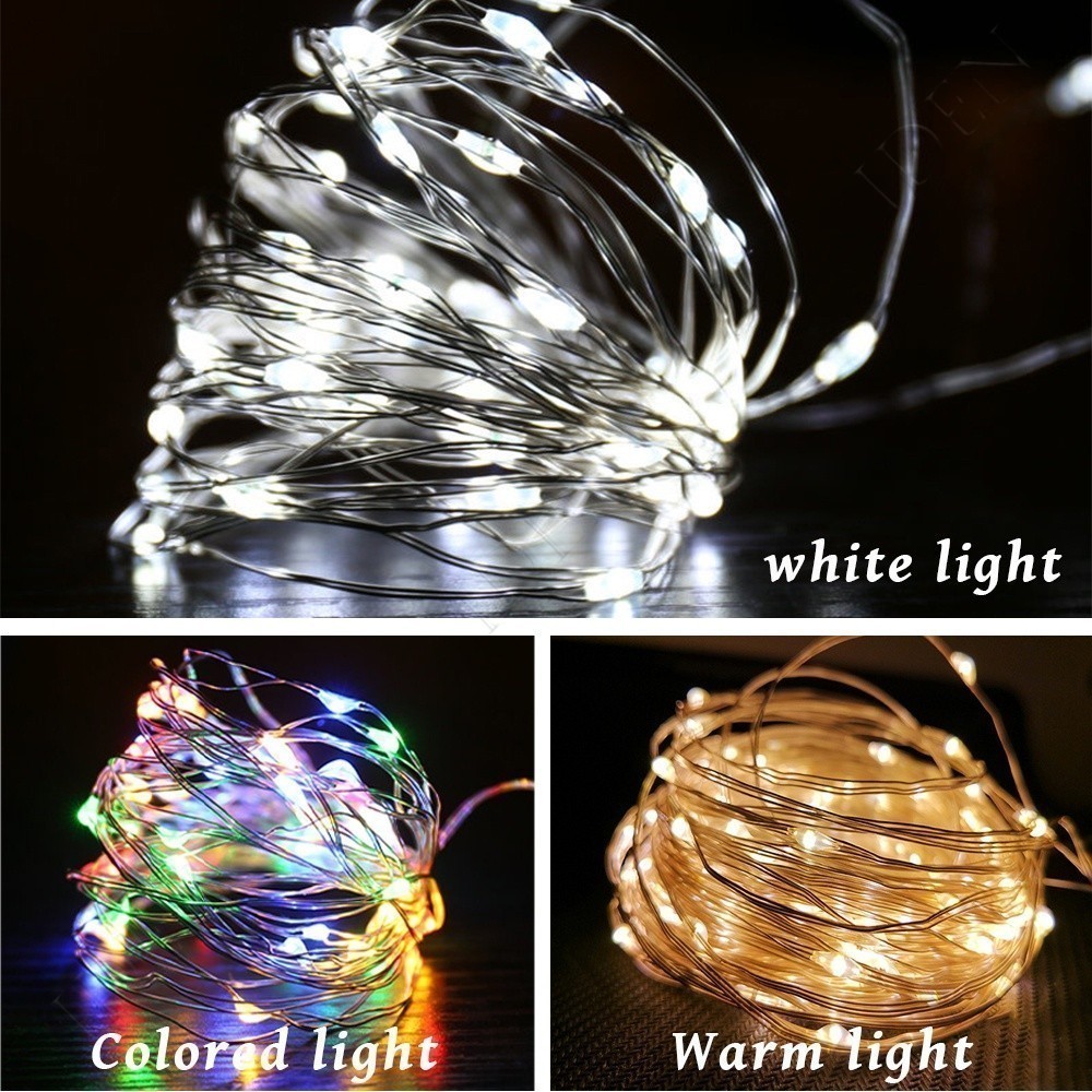 LED String Lights Waterproof Fariy Light Christmas Wedding Decoration ...
