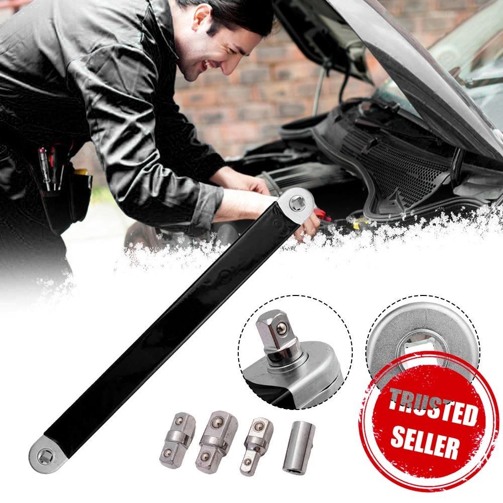 Black Multipurpose Ratchet Connector Dualpurpose Spanner Connector ...