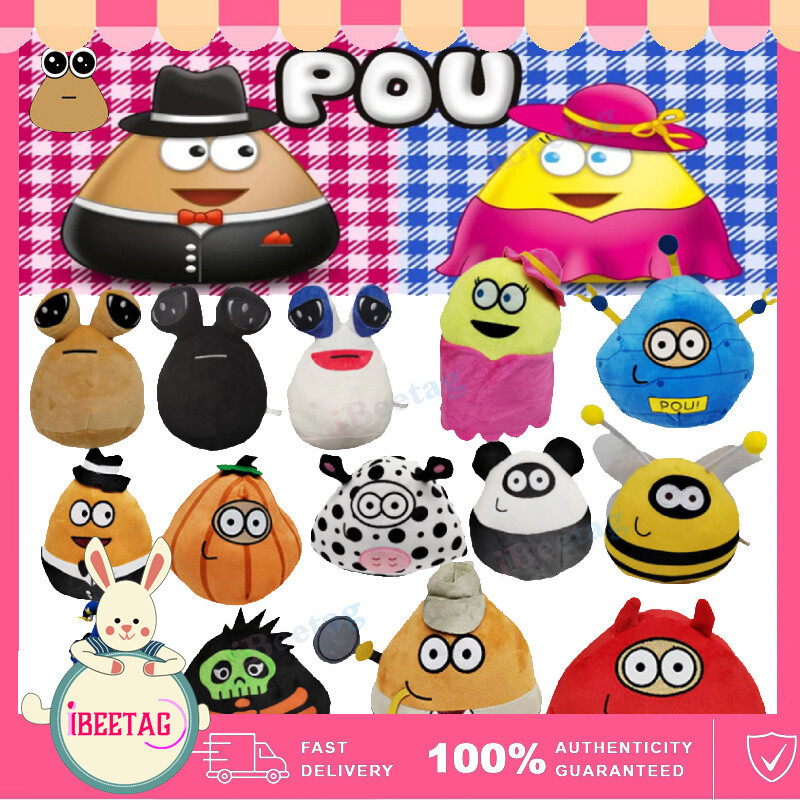 My Pet Alien Pou Plush Toy Game Peripheral Stuffed Plushie Doll Soft ...