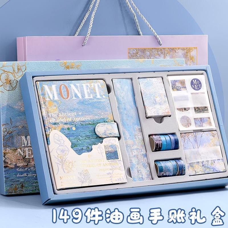 Journal Kit Set Gift Box/Agenda Set Pack/Cute notebook/cute diary/Carak ...