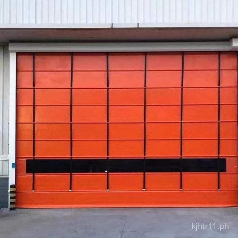 PVC Quick Stack Door Electric Flexible Windproof Dust-Free Workshop ...