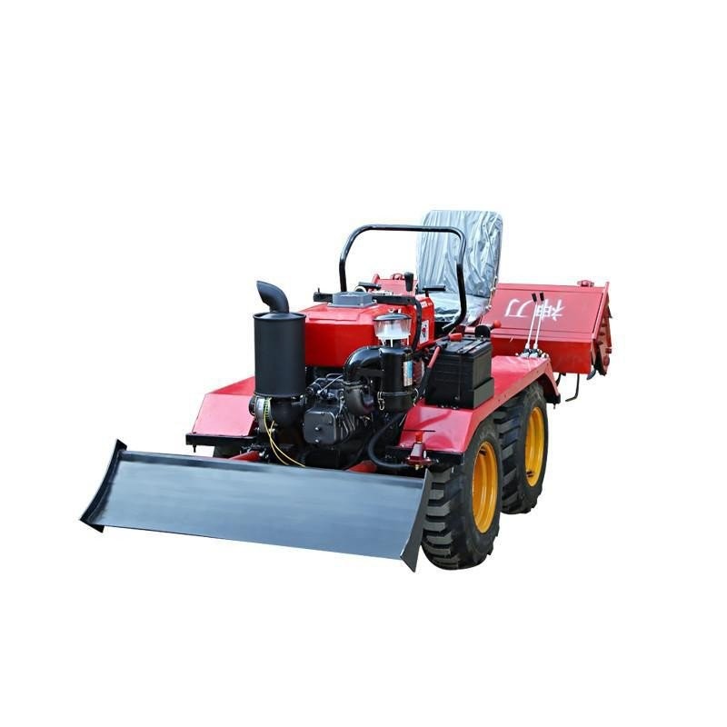 New Crawler-Type Agricultural Micro-Tillage Tractor Rotary Tiller Multi ...