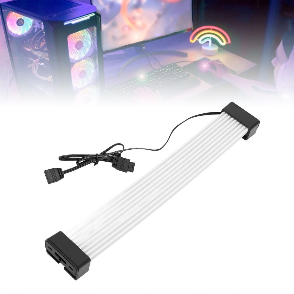 Ddhihi ARGB PSU Cables Strips 8 Pin to 2x8 Connection Cable Strip 5V ...