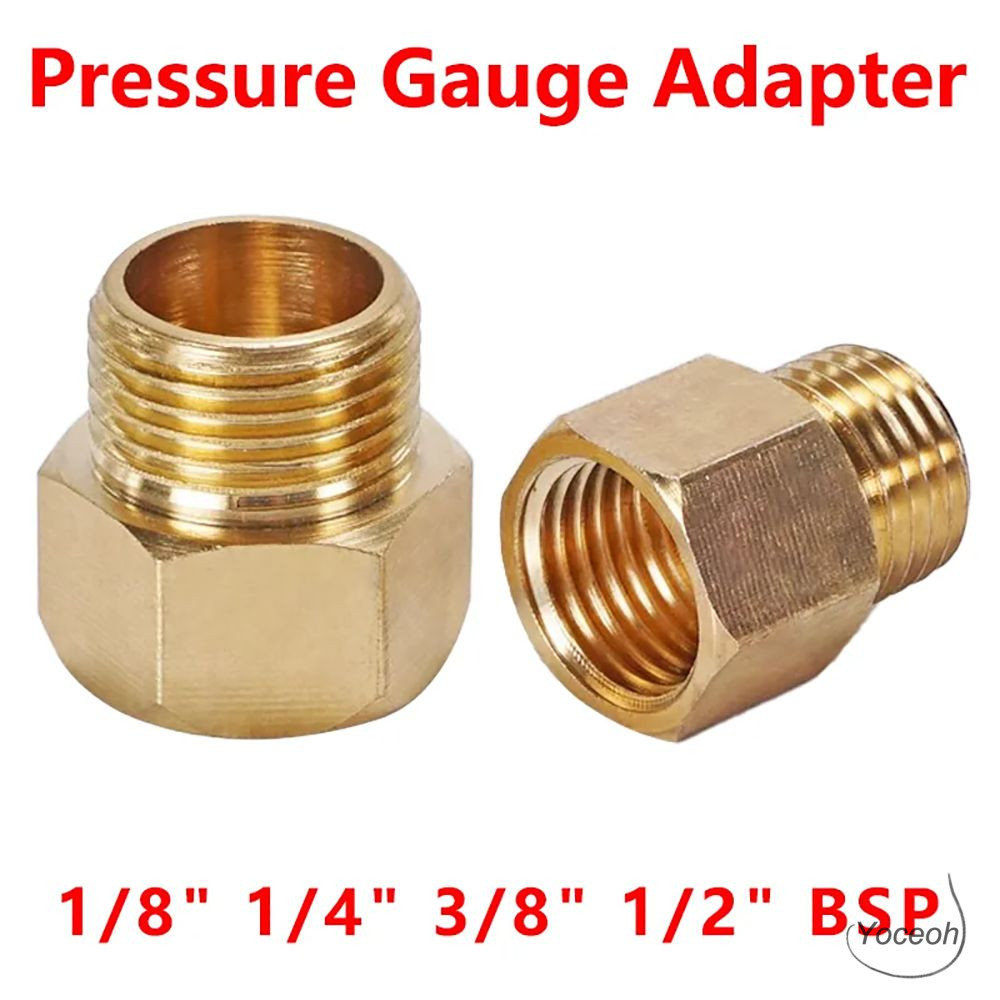 YOCEOH 1Pcs Hex Bushing Connectors, Reducer Coupler Connector Pipe ...