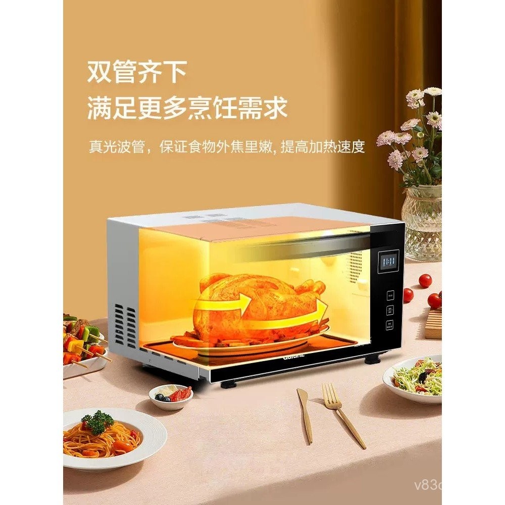 Galanz Smart Inverter Microwave Oven for Home Use, Integrated Steam and ...