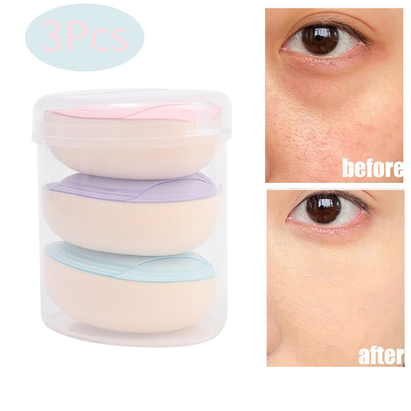 3pcs/set Cotton Candy Air Cushion Powder Puff Does Not Eat Powder ...