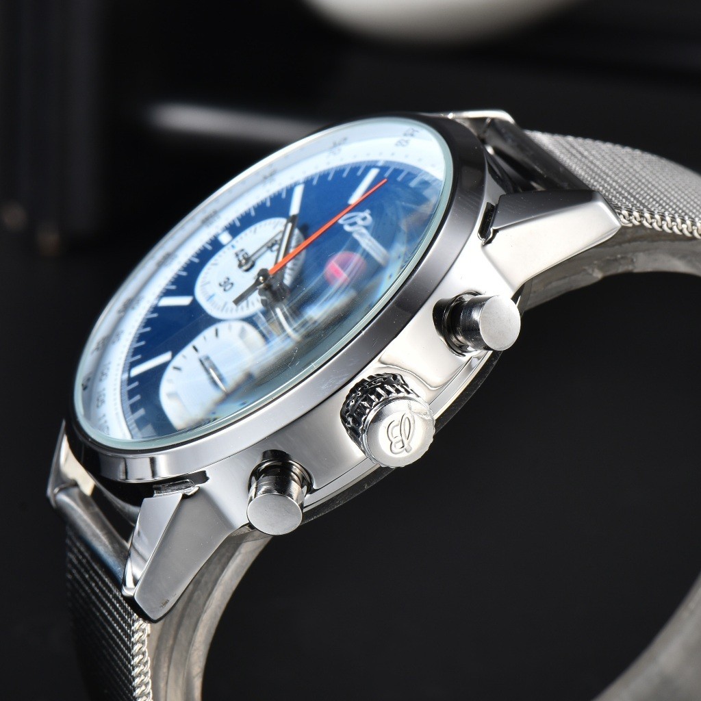 Centennial TOP TIME Series Wrist Watch Mechanical Movement Three-Eye ...