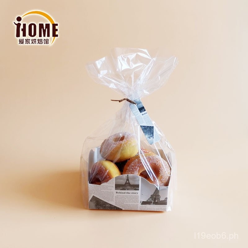 Toast Bread Packaging Bag Meal Pack Milkshake Packaging Box Long Bread ...