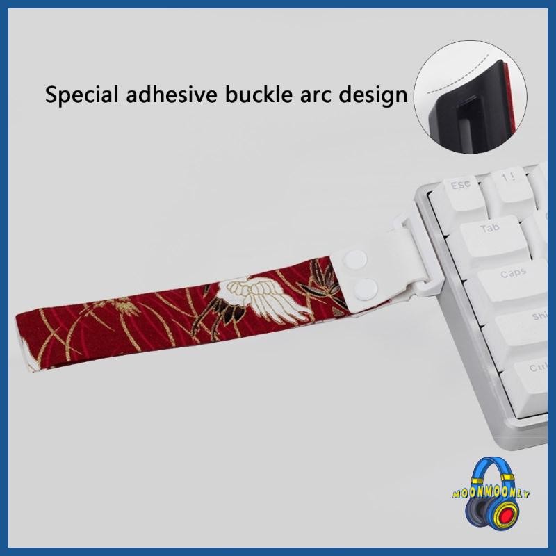 Moon Gold Foil Fabric Keyboard Strap Ergonomic Keyboard Rope For ...