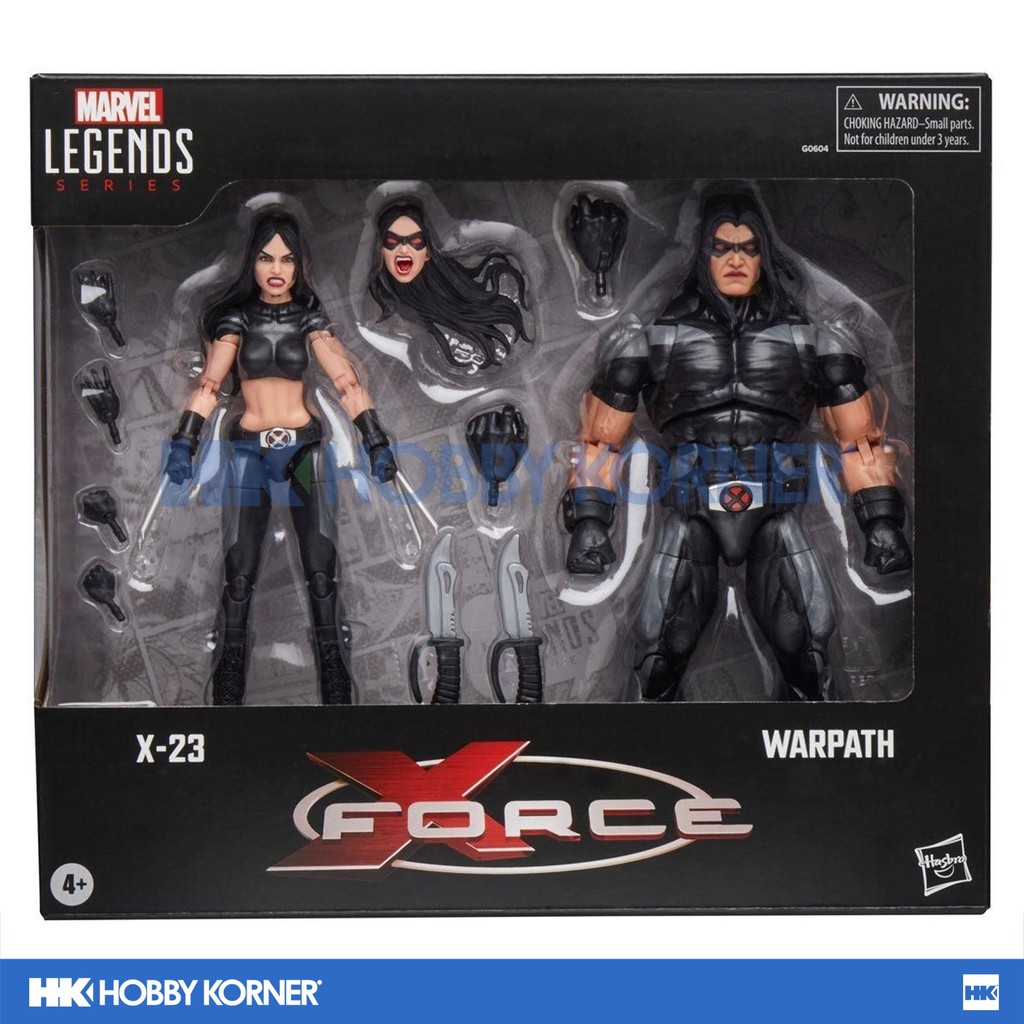 [ETA: 06/2025] (PRE-ORDER) HASBRO G0604 Marvel Legends 6 Inch Scale X-Force X-23 & Warpath 2 ...