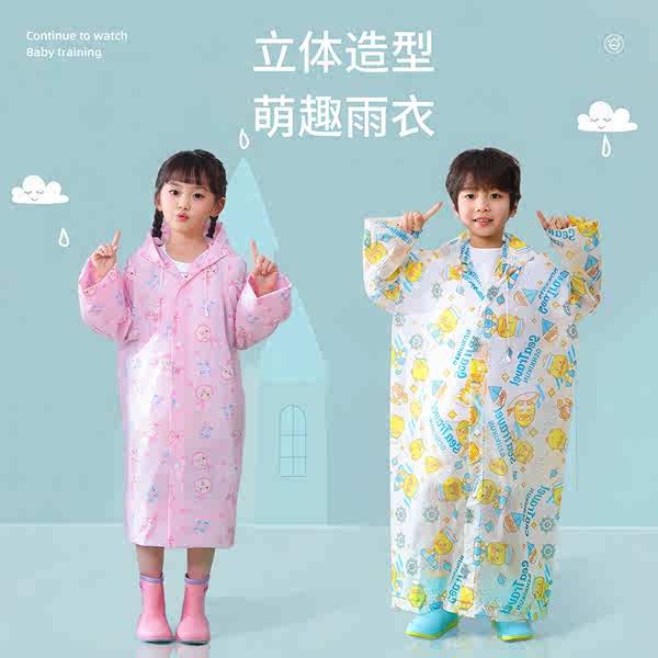 raincoat rain coat for women Children Raincoat Boys Girls Kindergarten Whole Body Cartoon Poncho ...