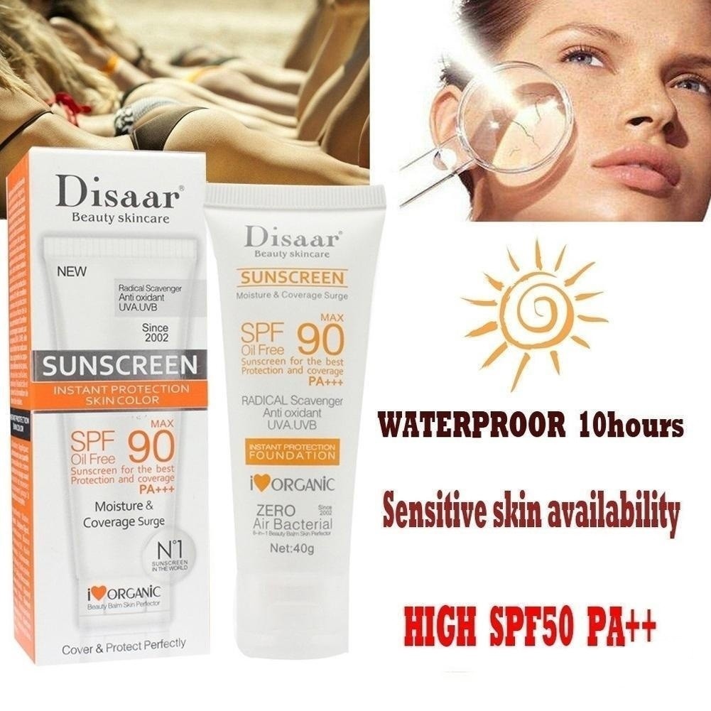 Original Disaar sunscreen SPF90 Waterproof whitening Refreshing Non ...