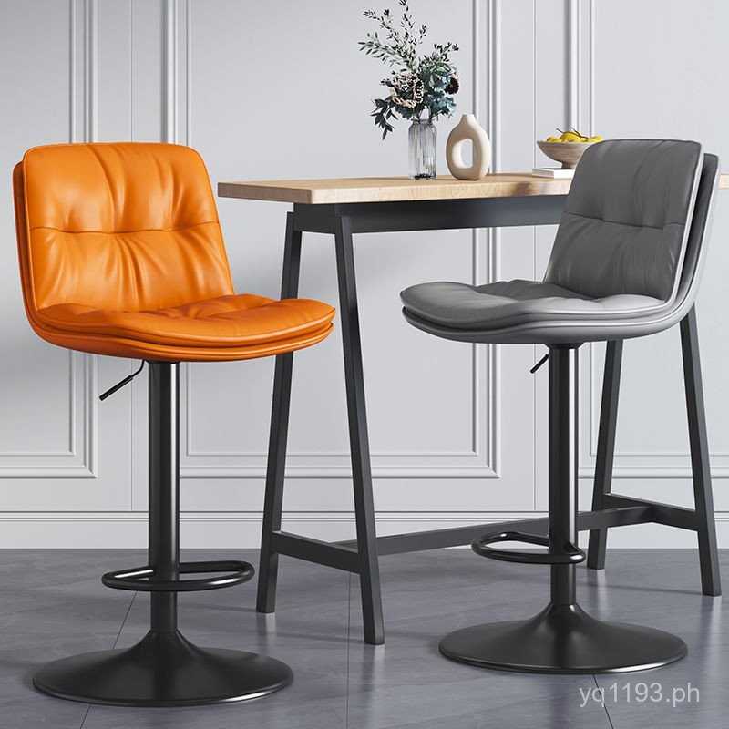 Chair Light Luxury Chair Bar Counter Cashier Counter Bar Stool Swivel ...