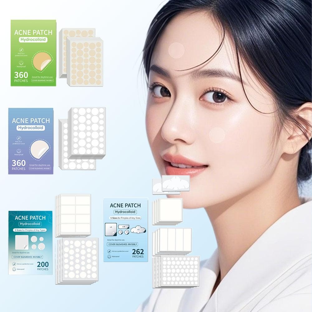 White Skin Color Invisible Acne Sticker Boxed Acne Sticker Mild And Non ...