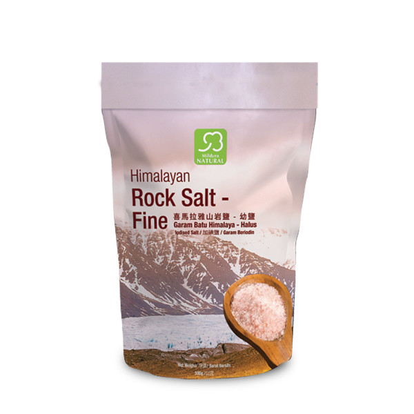 Mildura Natural Himalayan Rock Salt- Fine (Cosway) | Shopee Philippines