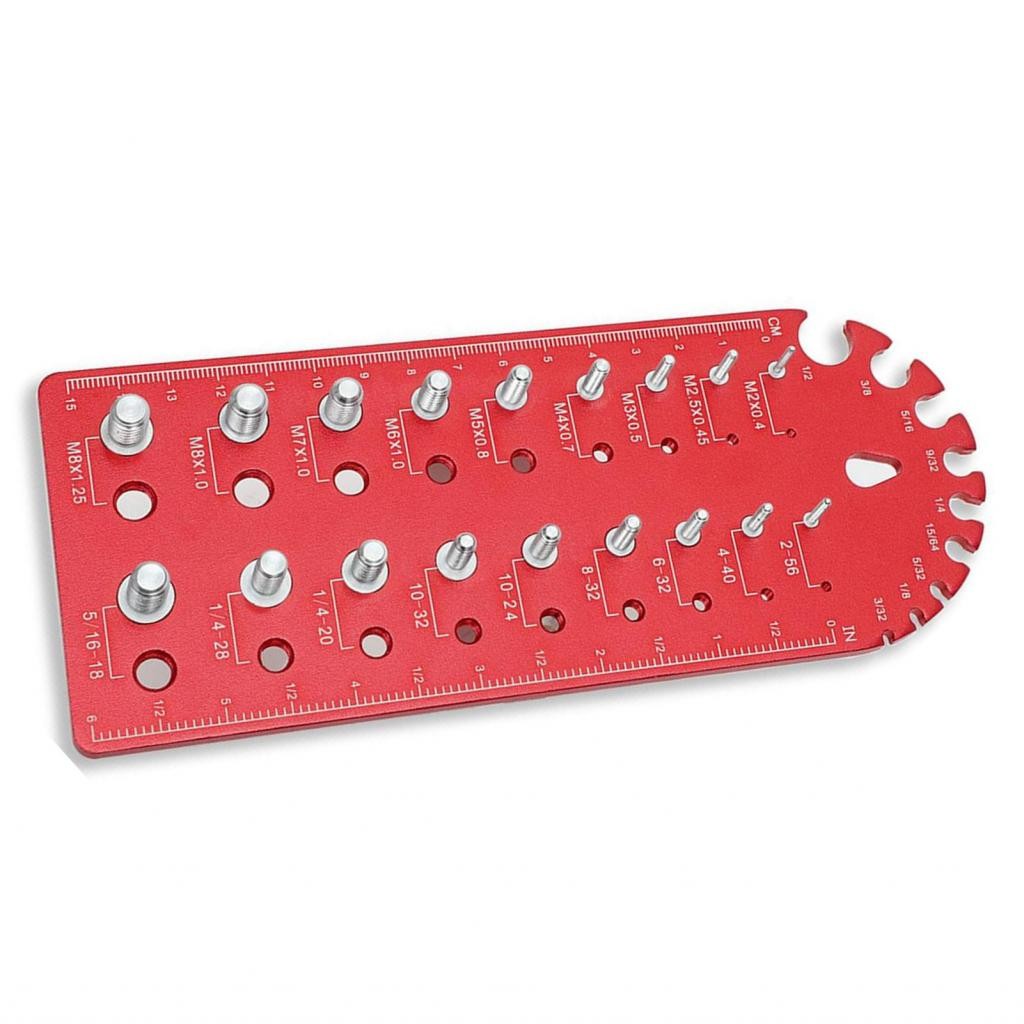 Supergoodsales gernie Nut and Bolt Thread Checker Metric Sizes Gauge ...