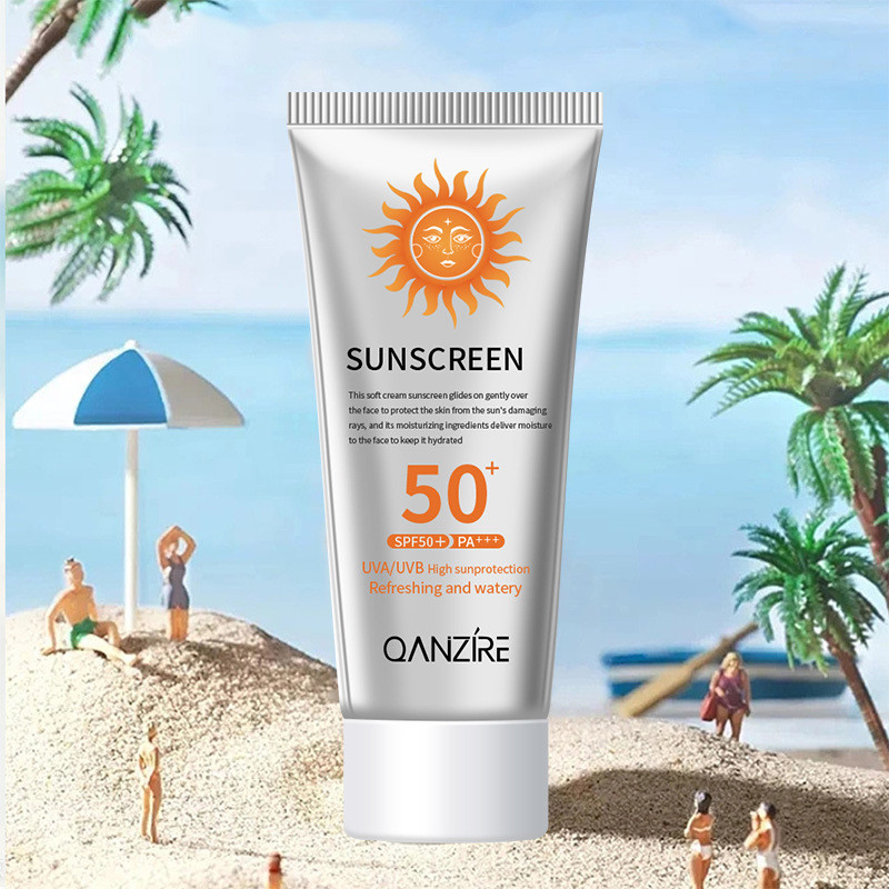 QANZIRE Hot selling sunscreen SPF50+PA+++high moisturizing and ...