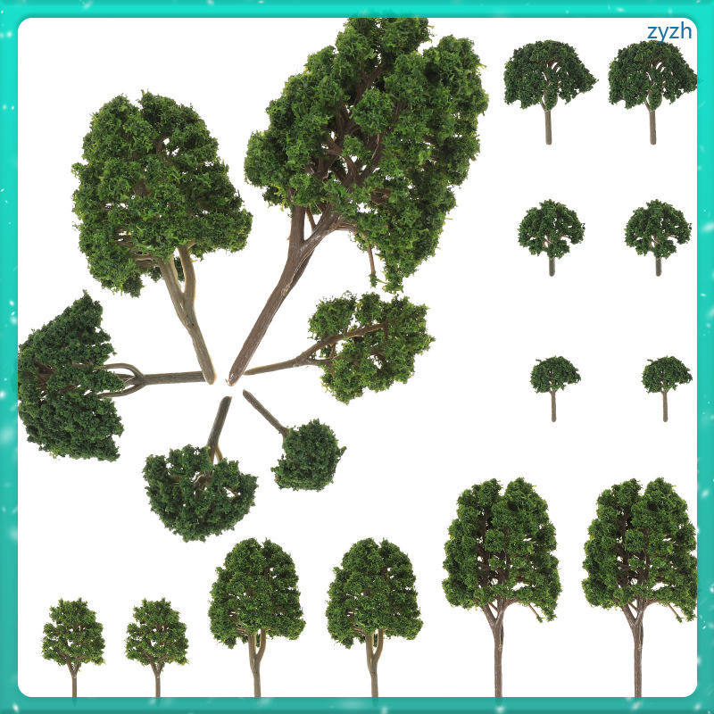 Artificial Tree Micro Landscape Simulation Faux Model Miniature Fake ...