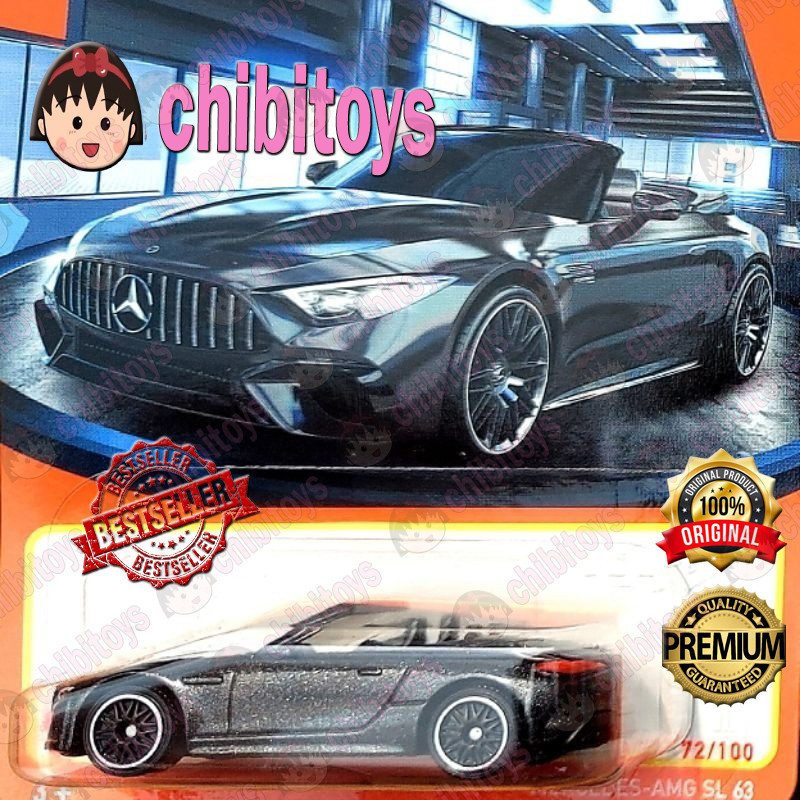 MATCHBOX MERCEDES BENZ AMG SL 63 OLD SILVER 2024 - MERCY BMW ORIGINAL ...