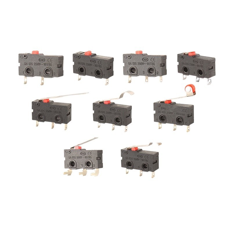 [20 pieces] Micro switch KKW11-3Z-2 roller 5A250V3 foot limit switch ...