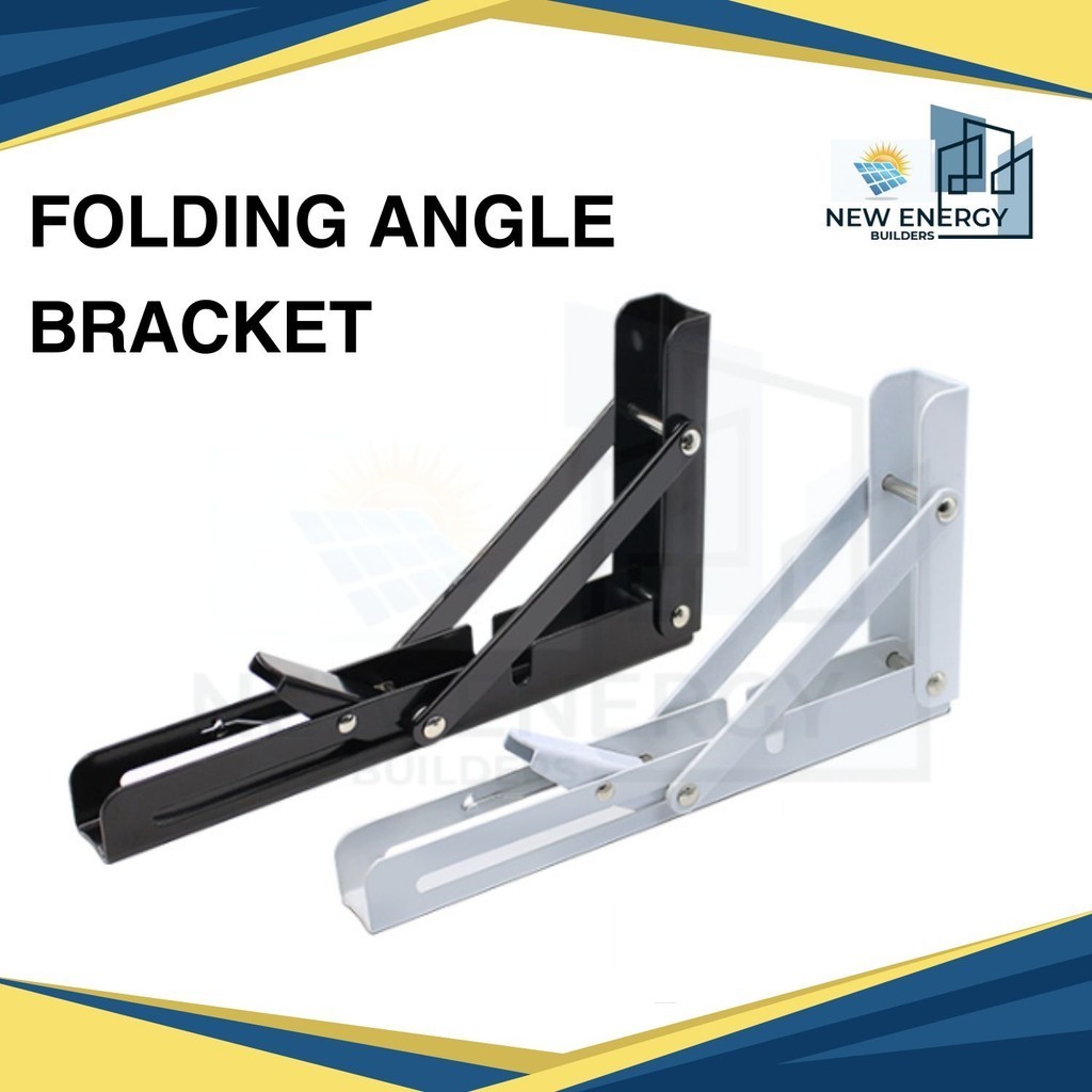 N.E.B || Folding Angle Bracket Adjustable Shelf Stainless Steel ...