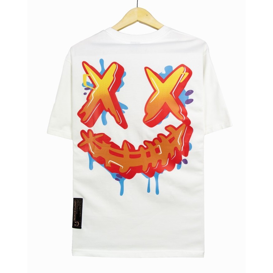 Ric Ricky is Clown Colorful White Tee (100% Original) | Shopee Philippines
