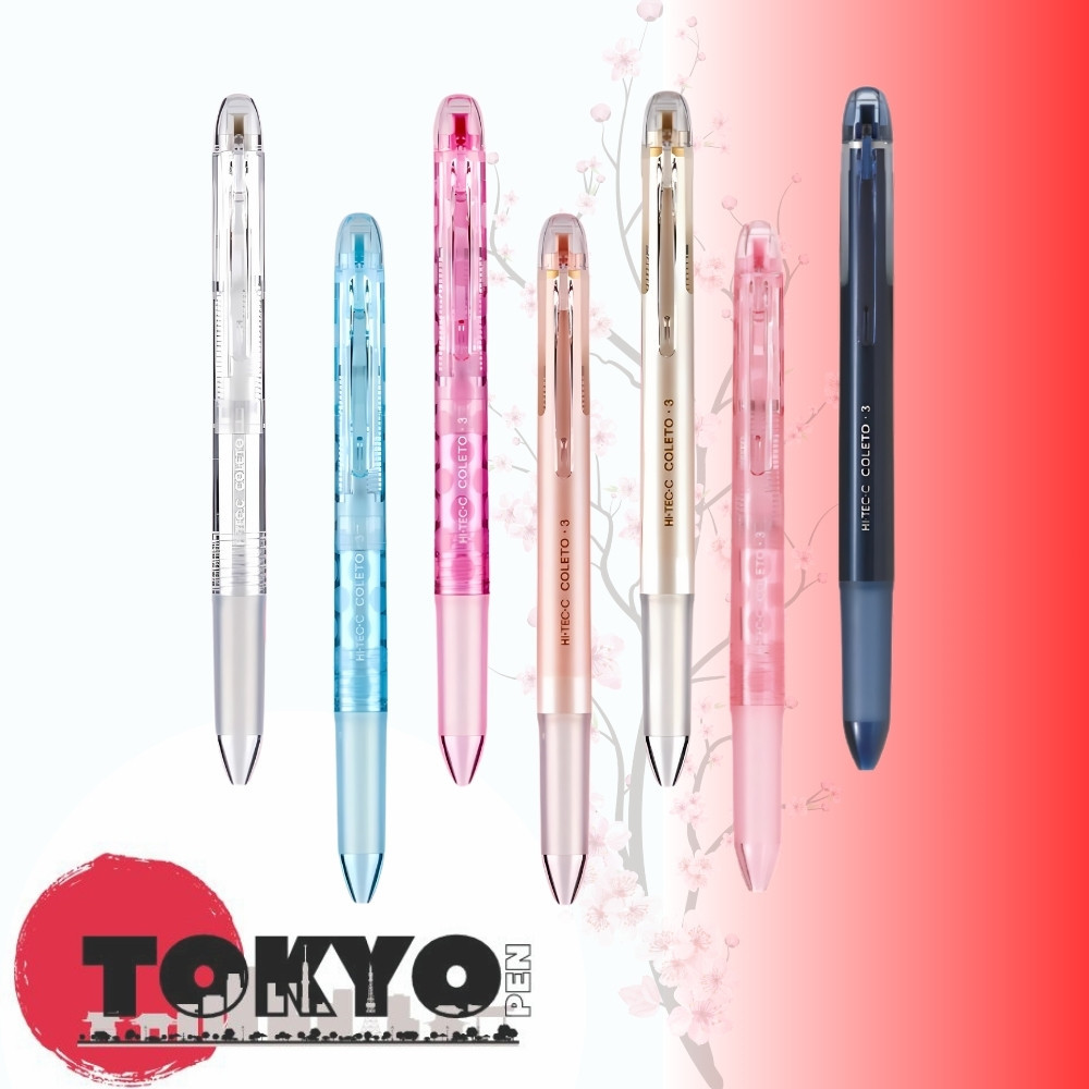 PILOT Hi TEC-C Coleto Multipen Coleto Barrel 2Slot 3Slot 4Slot 5Slot ...