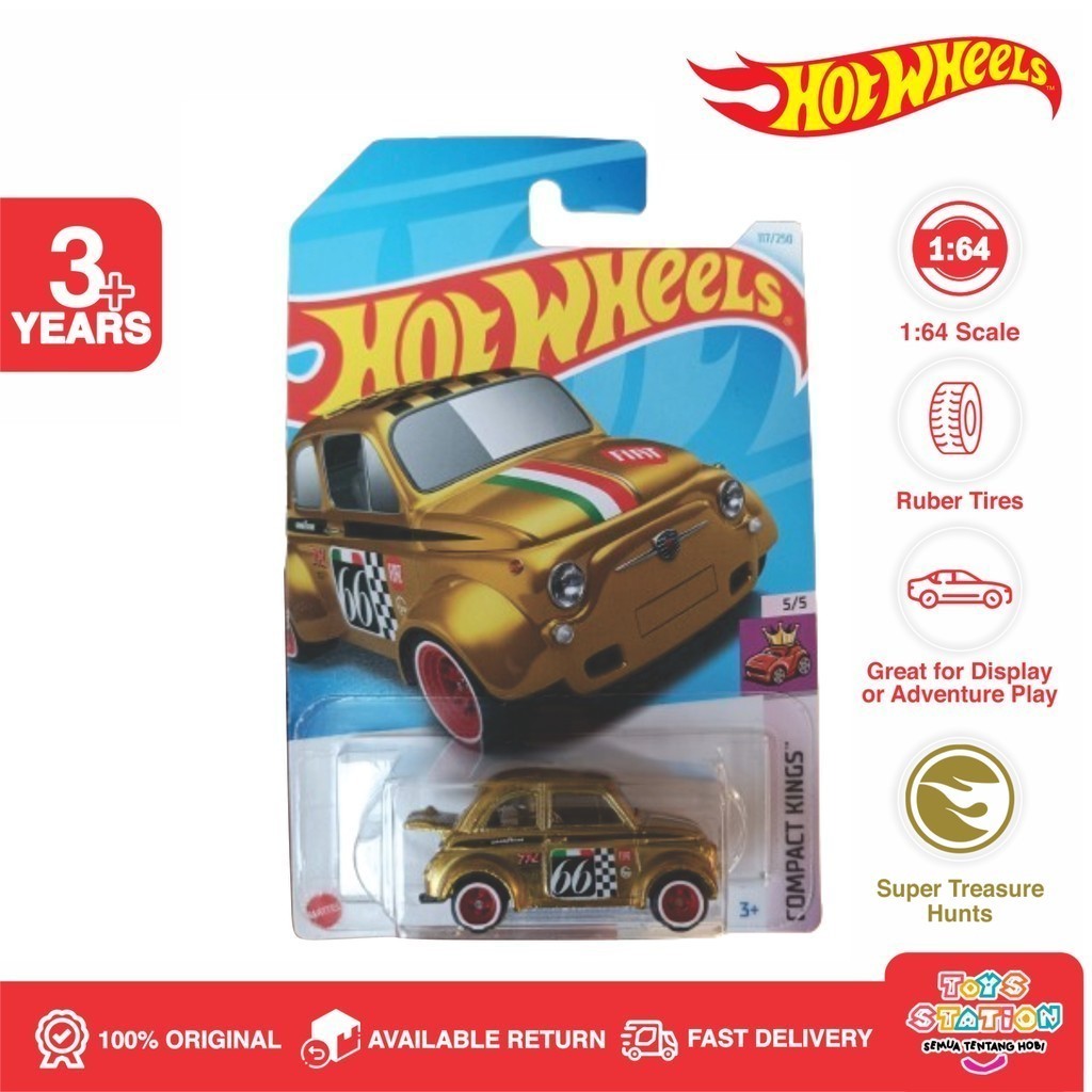 Hot Wheels Super Treasure Hunt 2024 60S Fiat 5000 Modificado | Shopee ...