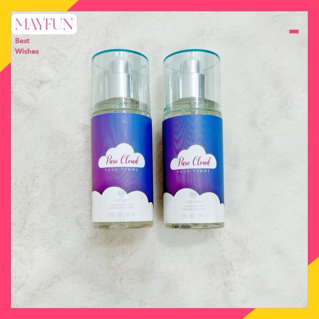 BUY 1 TAKE 1 PURE CLOUD SN 88ML PERFUME FOR WOMEN BODY MIST | Shopee ...