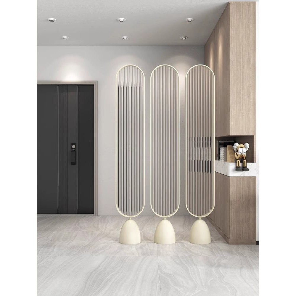 Nordic Style Modern Minimalist Partition Living Room Screen Arc Oval ...