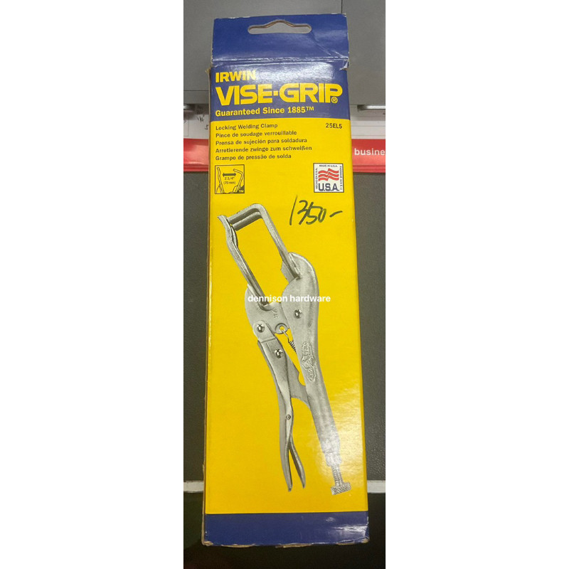 IRWIN VISE GRIP MADE IN USA 9R 9 INCH WELDING CLAMP | Shopee Philippines