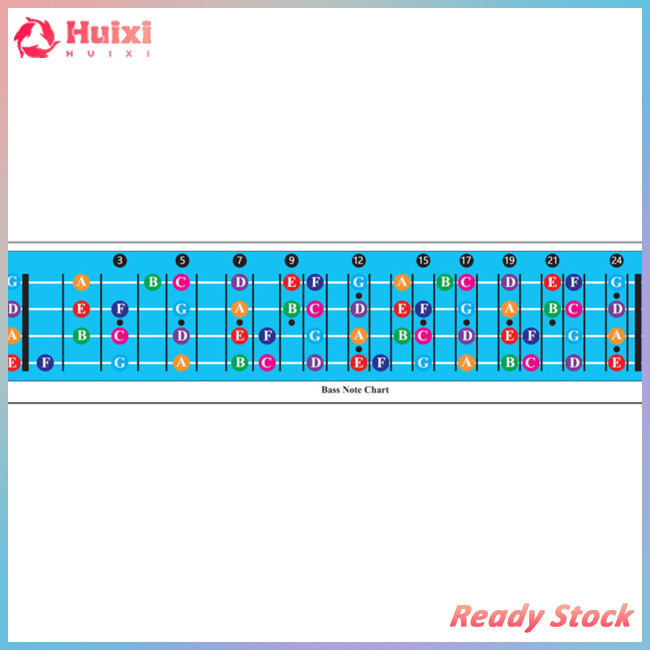 Hui Electric Bass Chords Scales Chart Bass Chord Progressions Finger ...