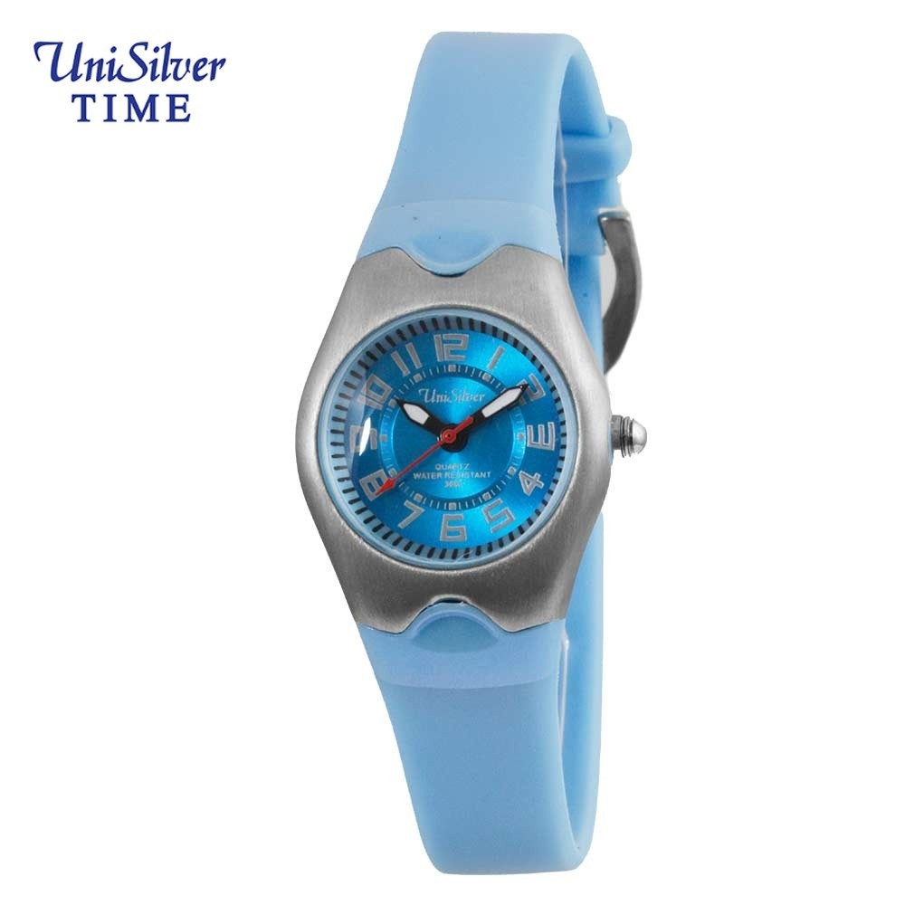 UniSilver TIME ENCORE Women's Extra Small Analog Metallic Blue/Light ...