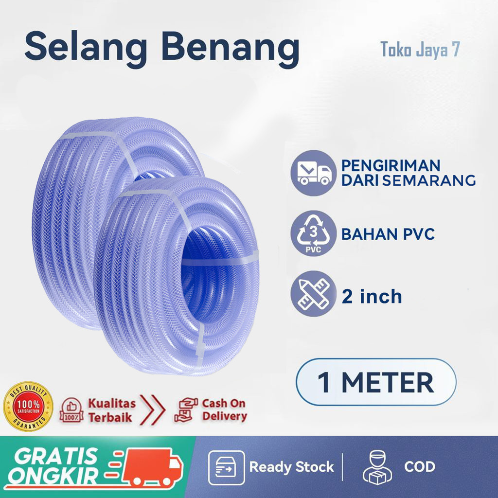 Transparent Fiber Yarn Water Hose 2 Inch Permeter Super Thick 5mm High ...