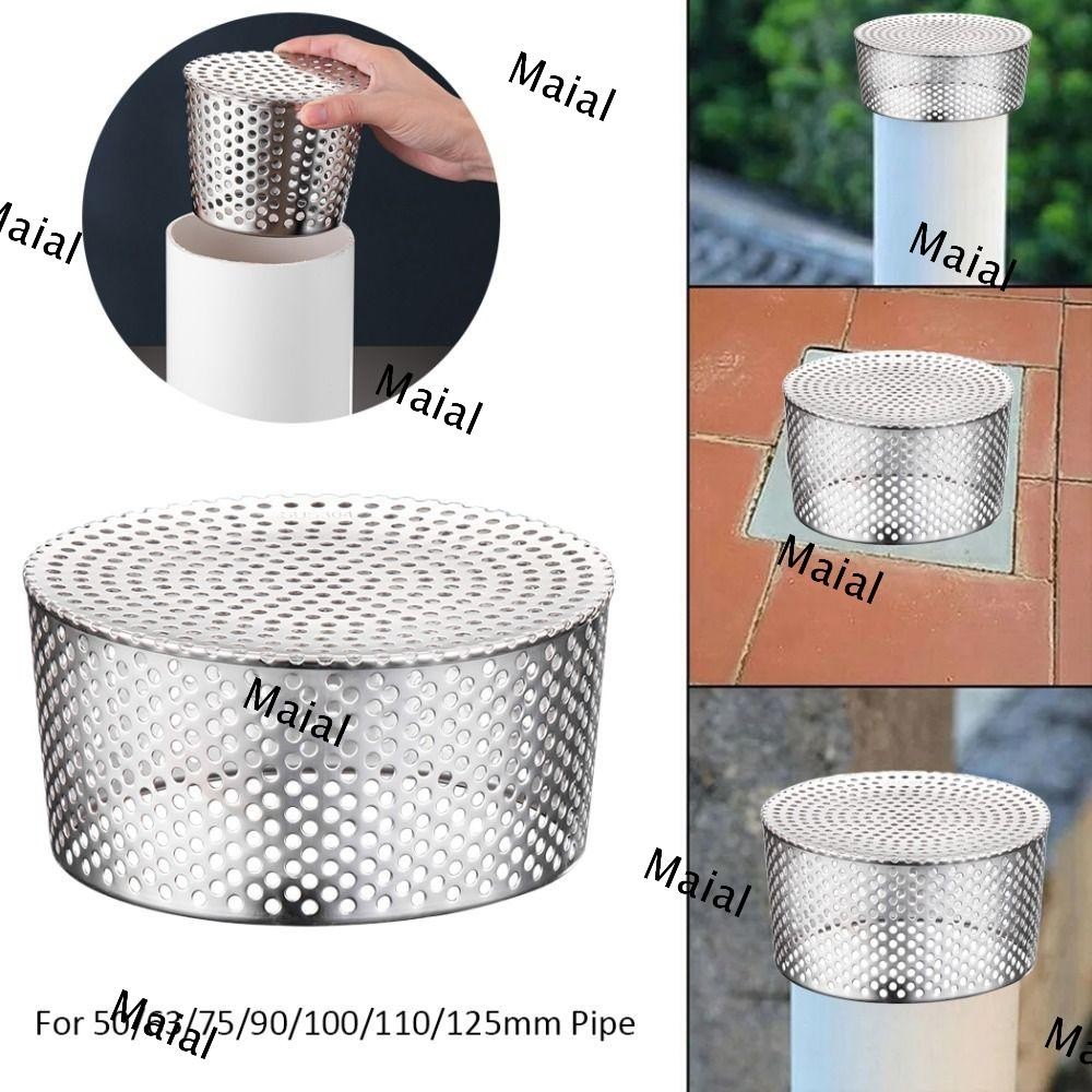 MAIAL Rooftop Floor Drain Cover, Stainless Steel Anti Rodent Outer Side ...