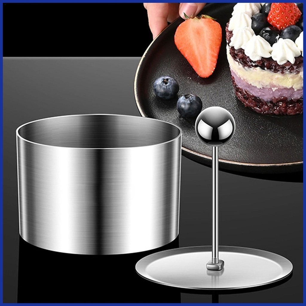 Round Stainless Steel Cake Mold Rice Shaper Mold Pancake Mold Cake Mold ...