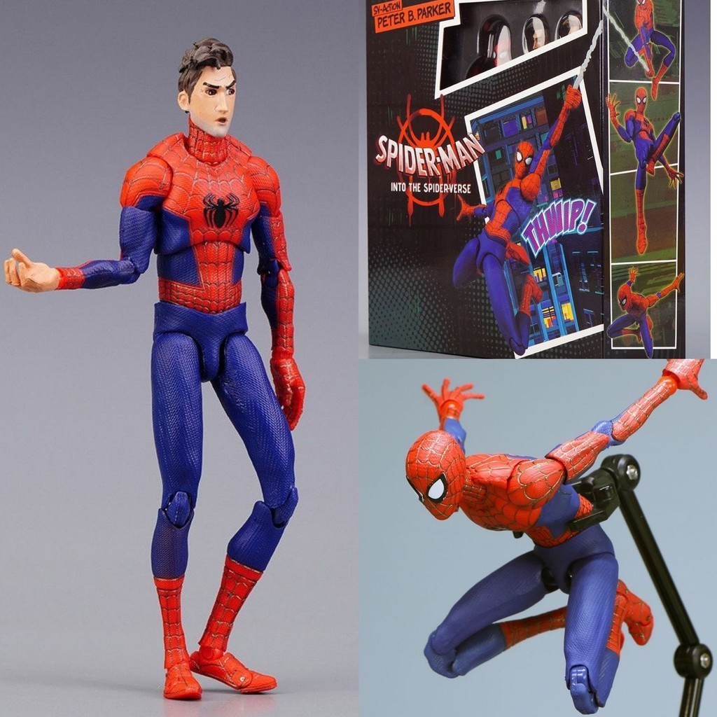 Symbiote Spiderman Mafex 147 Black Costume Andrew Garfield Yamaguchi ...